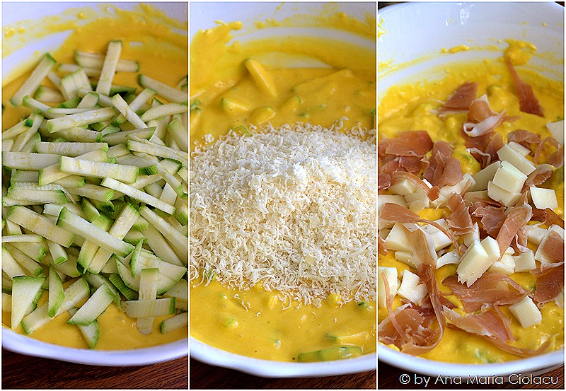 Chec aperitiv cu dovlecei prosciutto si parmezan – Just Love Cookin